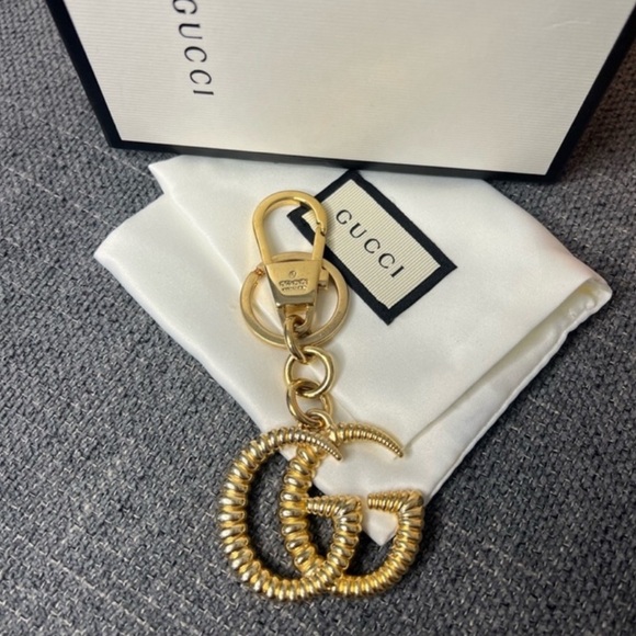 Gucci | Accessories | Gucci Gg Keychain Bag Charm | Poshmark